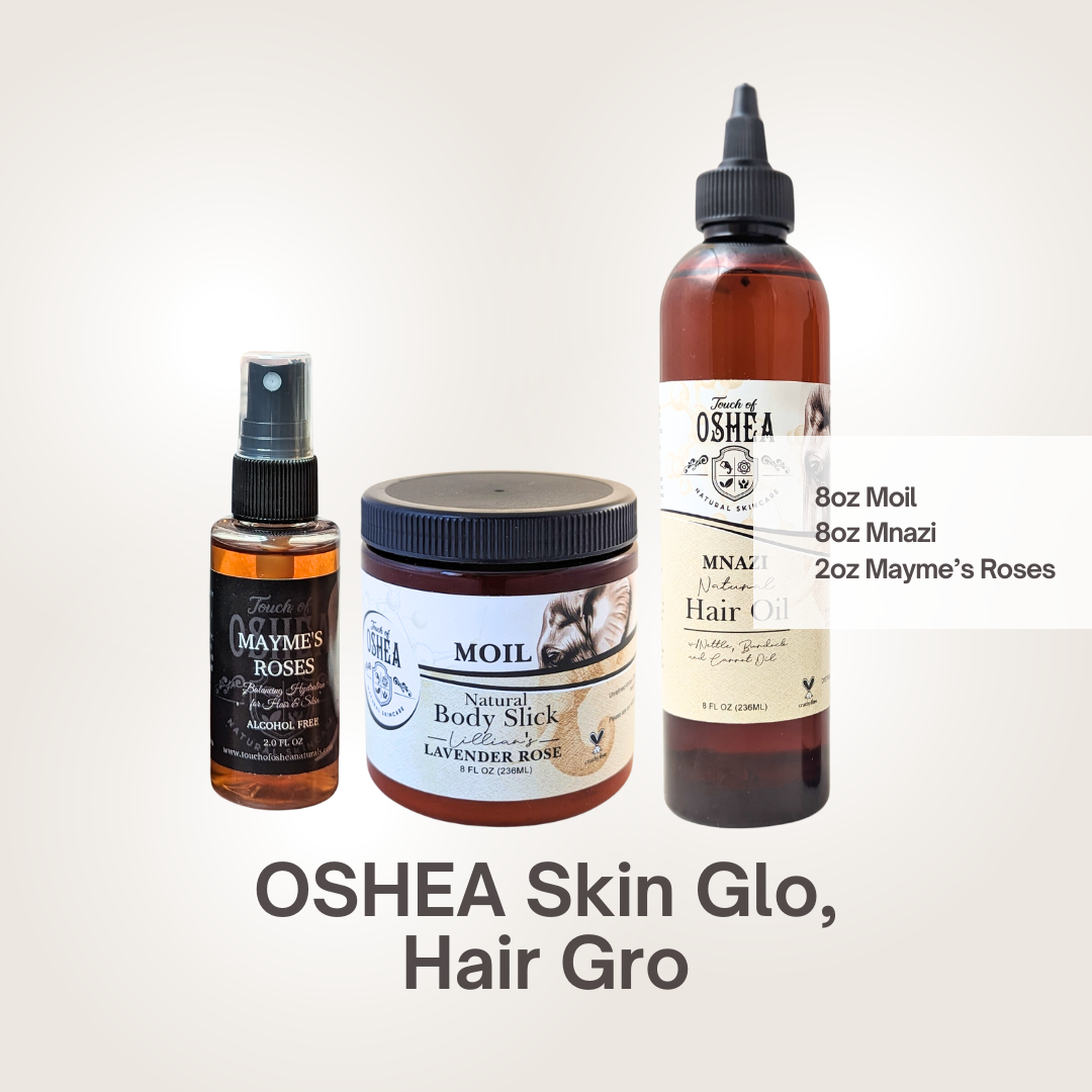 OShea Skin Glo, Hair Gro – Touch of OShea Natural Skincare